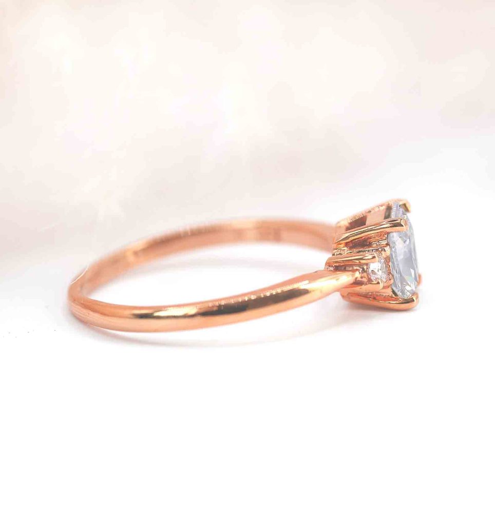 lab grown diamond ring - DIORAH JEWELLERS