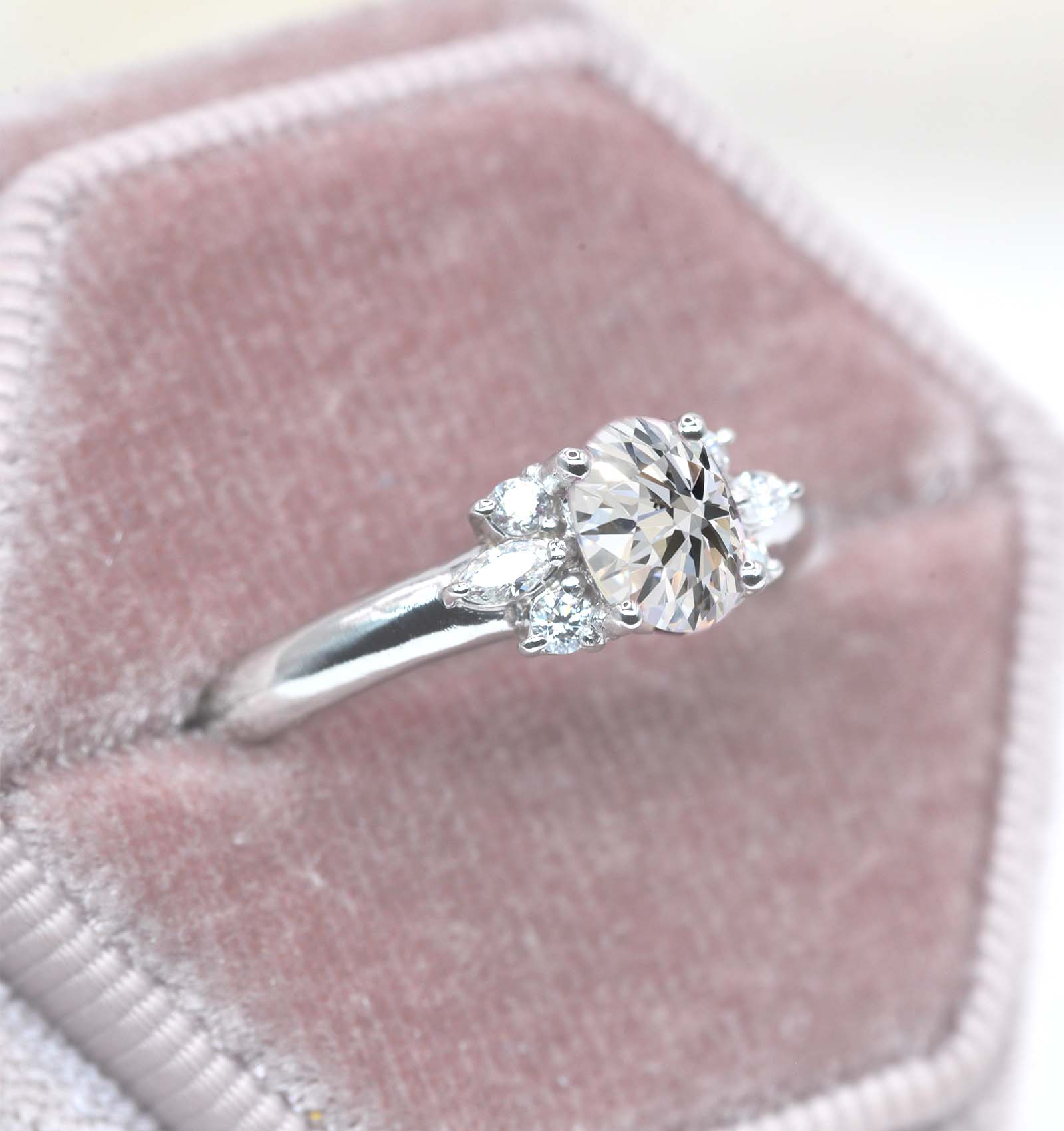 Lab diamond featuring engagement ring - DIORAH JEWELLERS